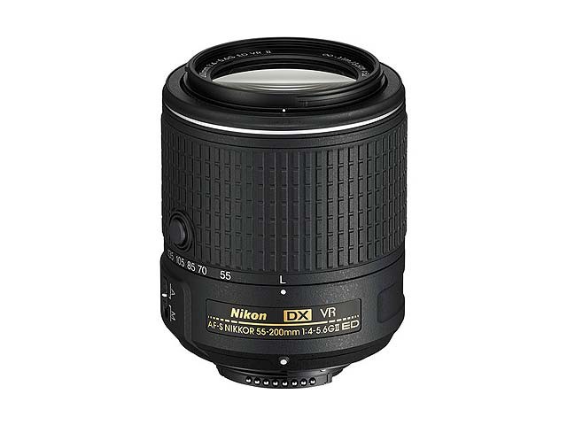 Nikon AF-S DX Nikkor 55-200mm f/4-5.6G ED VR II - Lens - Lens - Camera Accessories - Camera ...