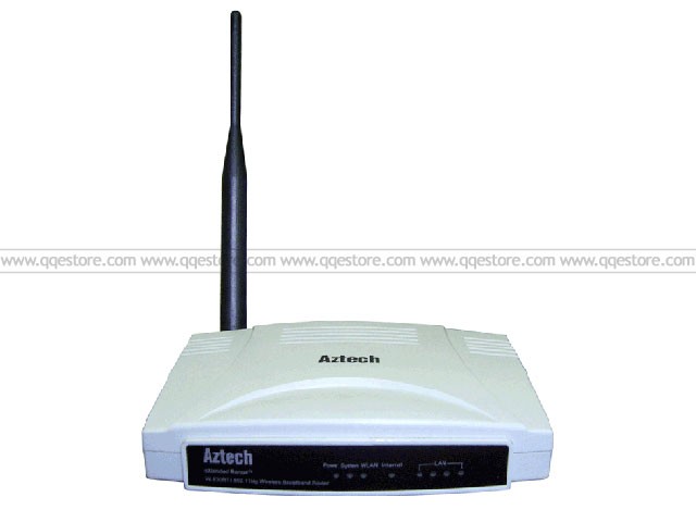 Aztech WL830RT4 4-Port Wireless-G Router - PC Peripherals & Accessories ...