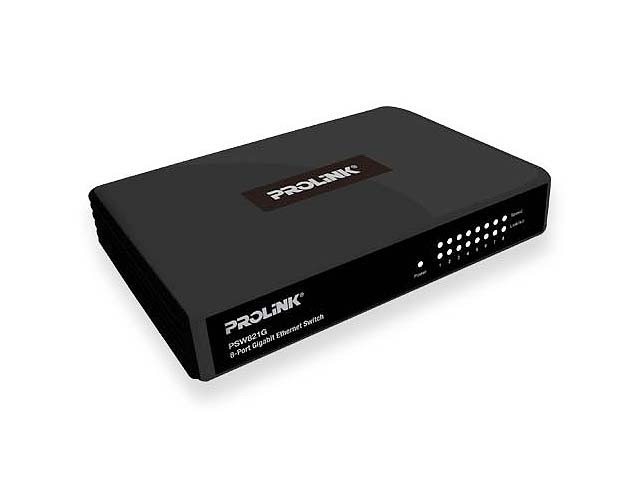 Prolink 8-Port Gigabit Ethernet Switch PSW821G