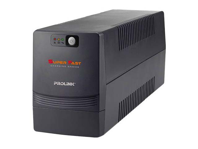 Prolink Line Interactive UPS 850VA with AVR + USB Port PRO851SFCU - UPS ...