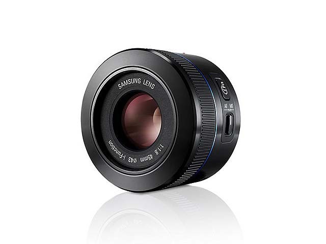 Samsung NX 45mm f/1.8 NX Prime Lens - Camera & Camcorders