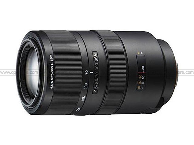 Sony Alpha 70-300mm f4.5-5.6G Telephoto Zoom - Lens - Camera ...